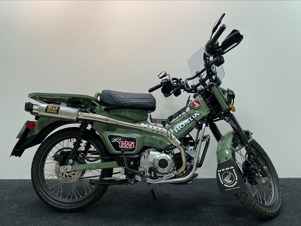 【2022夏季重機展改裝特輯】HONDA CT125 可愛又迷人的反派角色