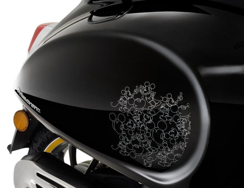 庆祝迪士尼百年纪念，Vespa与迪士尼携手推出“迪士尼・米奇老鼠特别版Primavera”