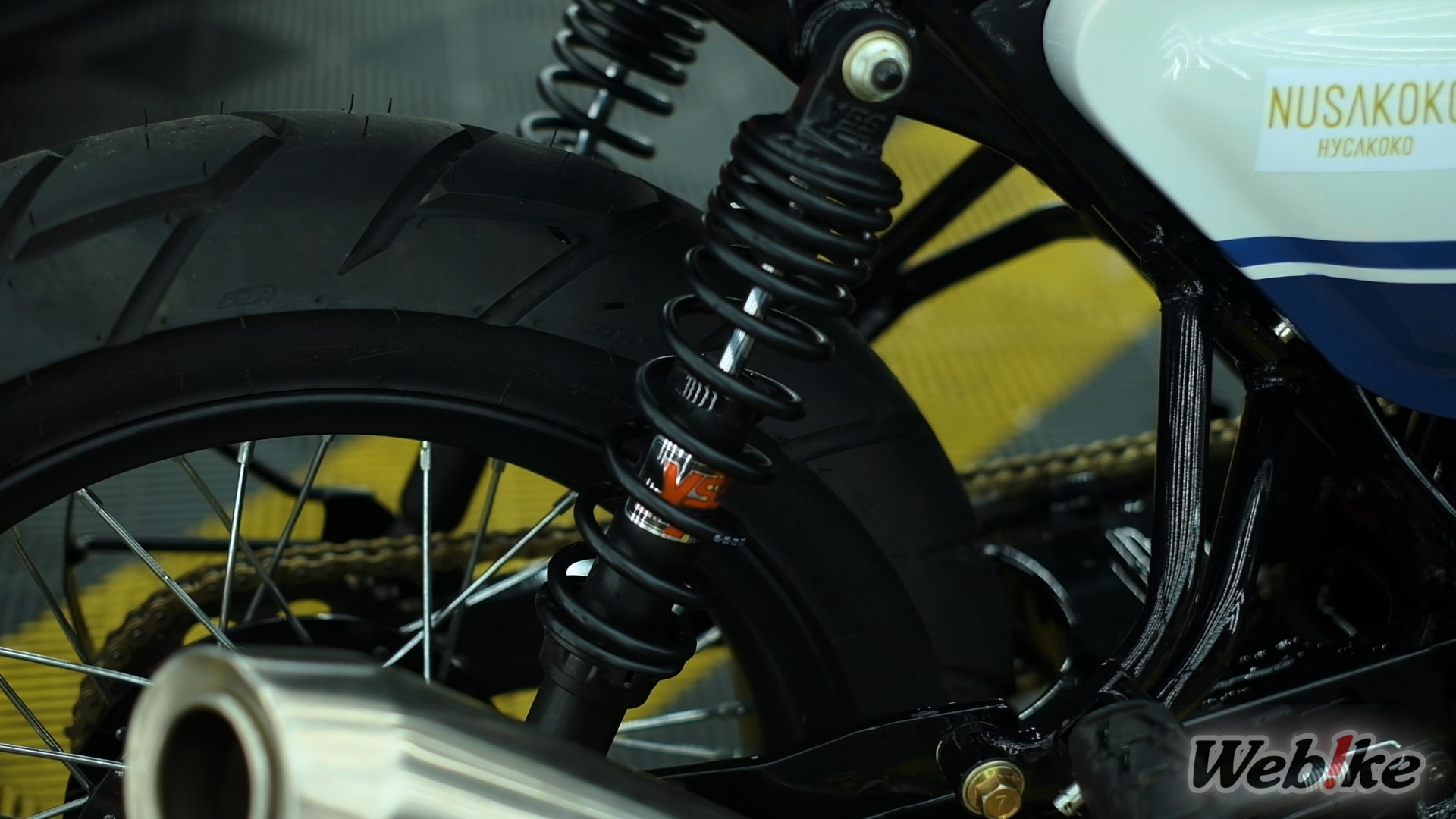 Rainbow Moto Builder打造的Honda Verza Cafe Racer