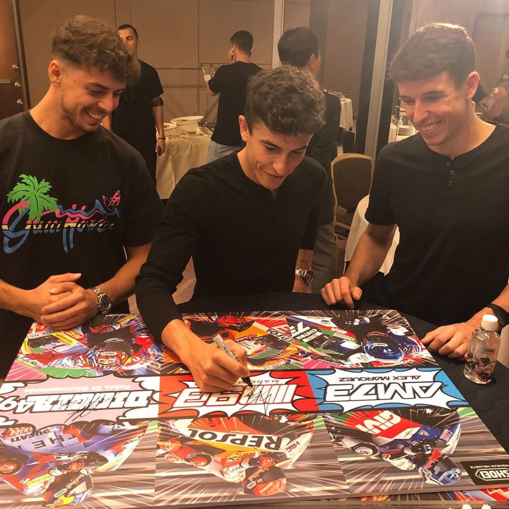 【SHOEI X Marquez】天才MotoGP車手－MM93彩繪大集合