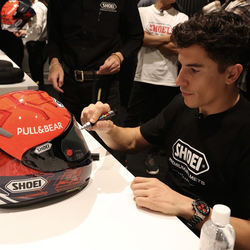 【SHOEI X Marquez】天才MotoGP車手－MM93彩繪大集合