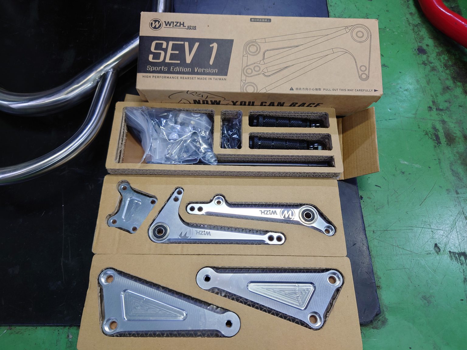 【W!ZH 欣炫】最親民的腳踏後移系列-SEV1 開箱心得 | Webike+二輪騎仕華語專業摩托媒體