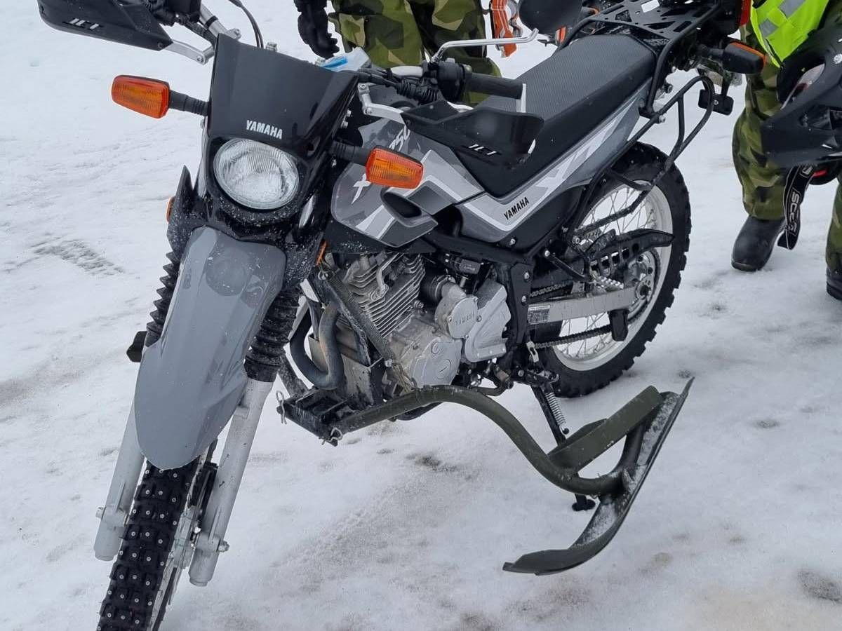 Serow 250竟成軍用車：瑞典軍方採用YAMAHA「XT250」作為巡邏摩托車