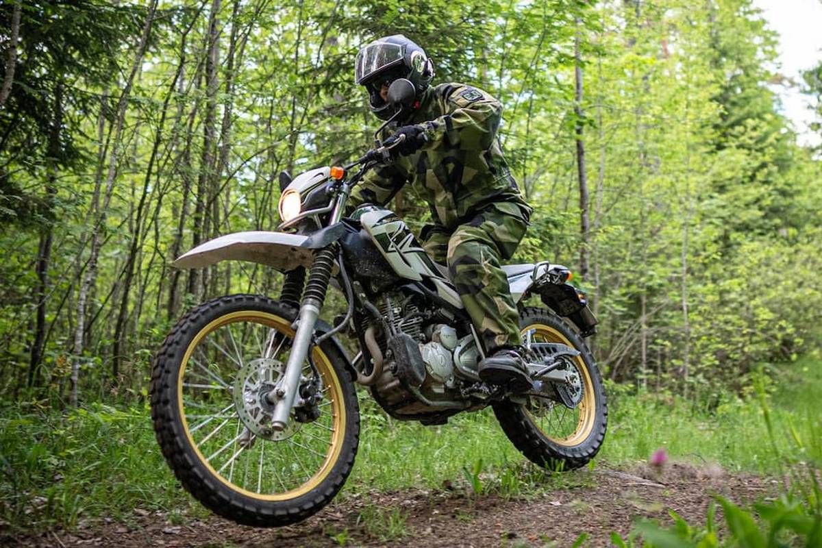 Serow 250竟成軍用車：瑞典軍方採用YAMAHA「XT250」作為巡邏摩托車