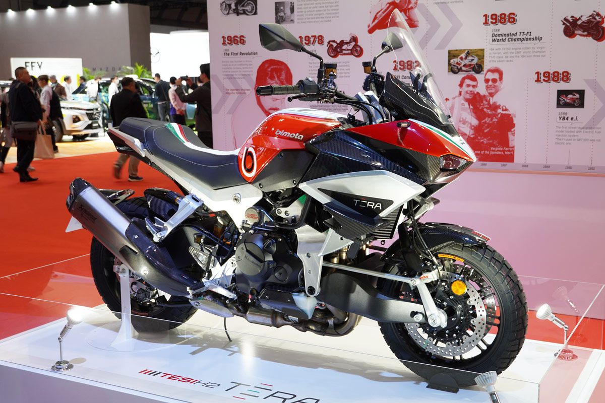 【最强跨界】Bimota Tesi H2 TERA 确定登陆日本！轮毂中心转向+机械增压200PS